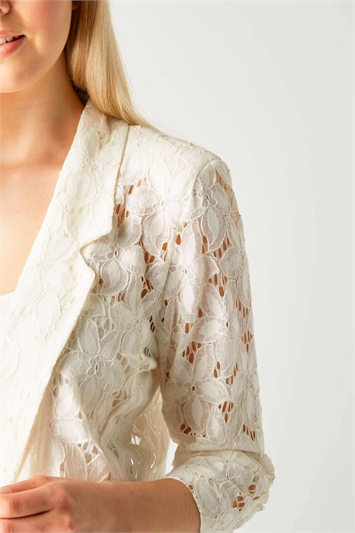 Lace Jacket in IVORY - Roman Originals UK