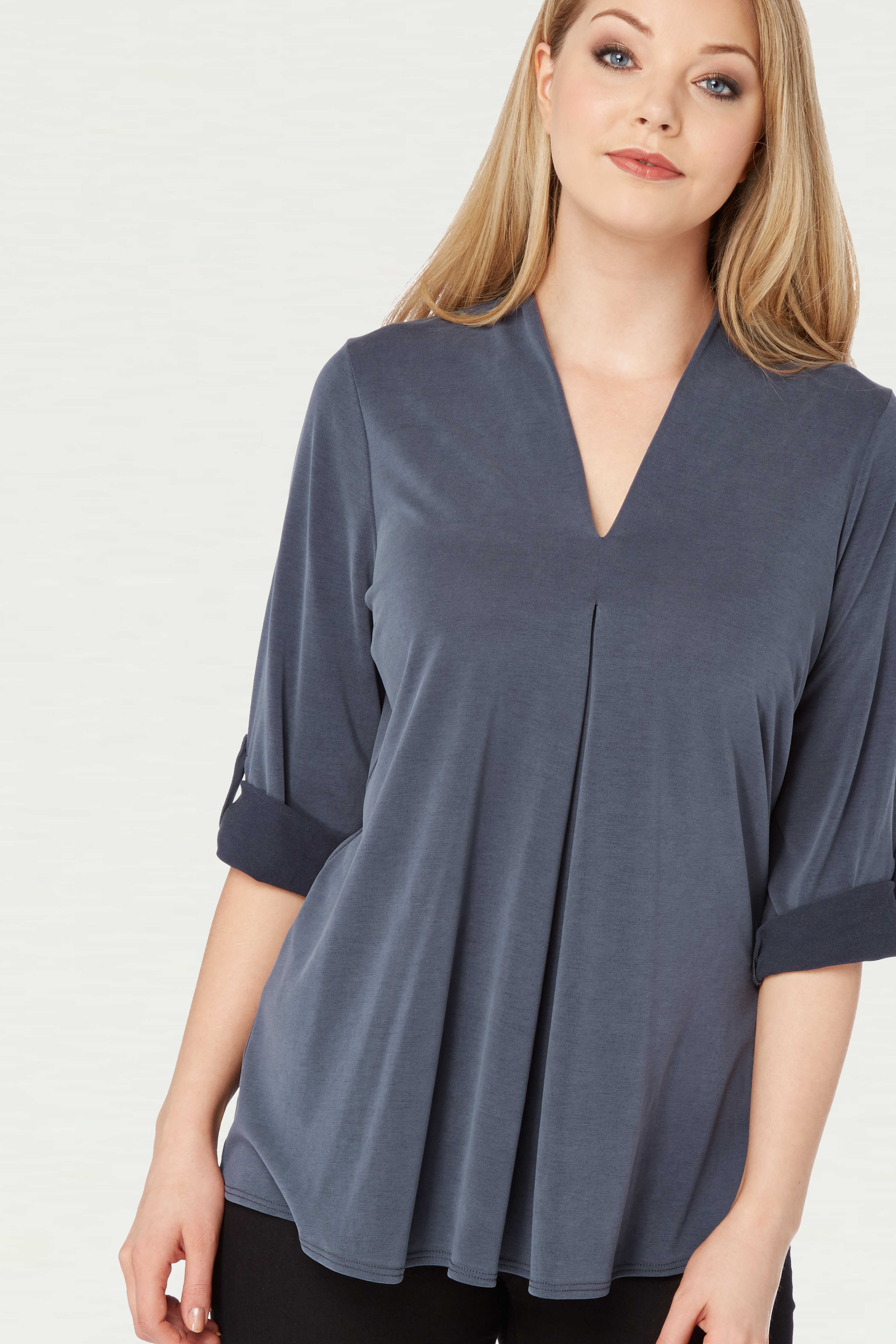 Jersey Tunic in Grey - Roman Originals UK