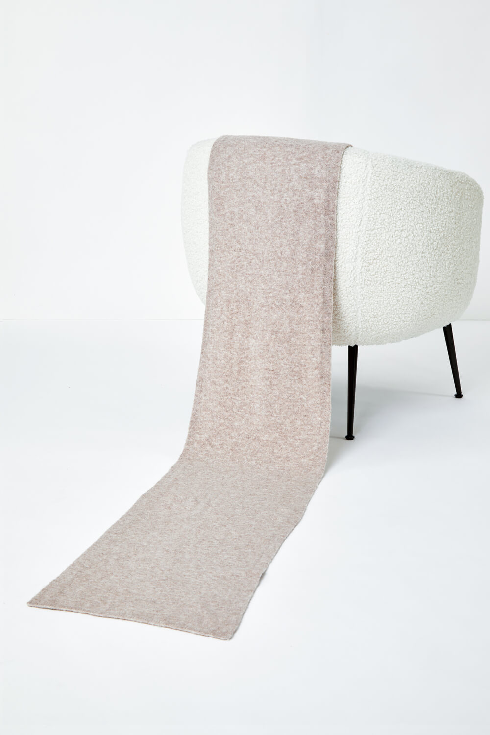 Mink Soft Stretch Knit Scarf | Roman UK