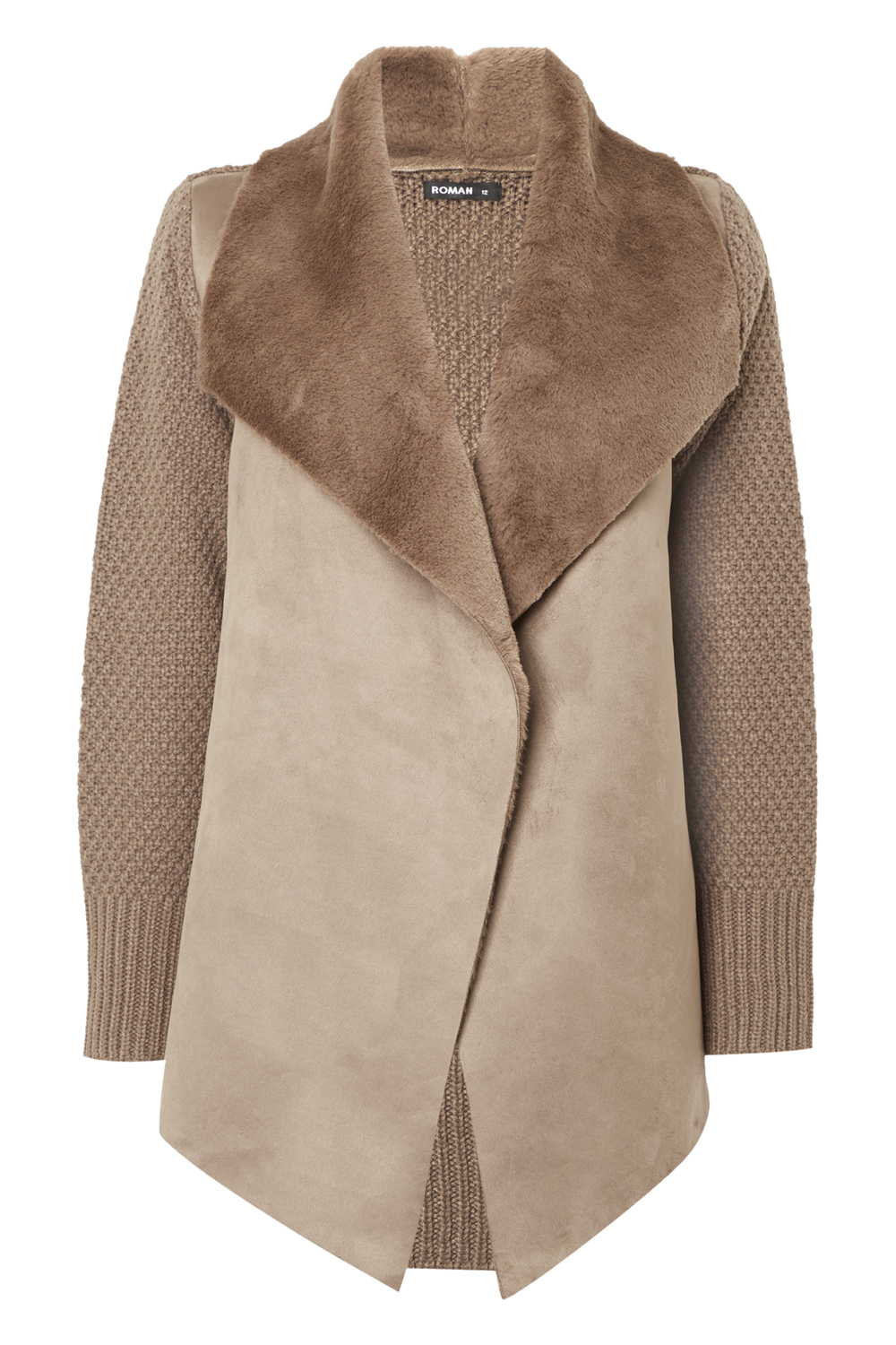 Shearling Jacket in Mink - Roman Originals UK