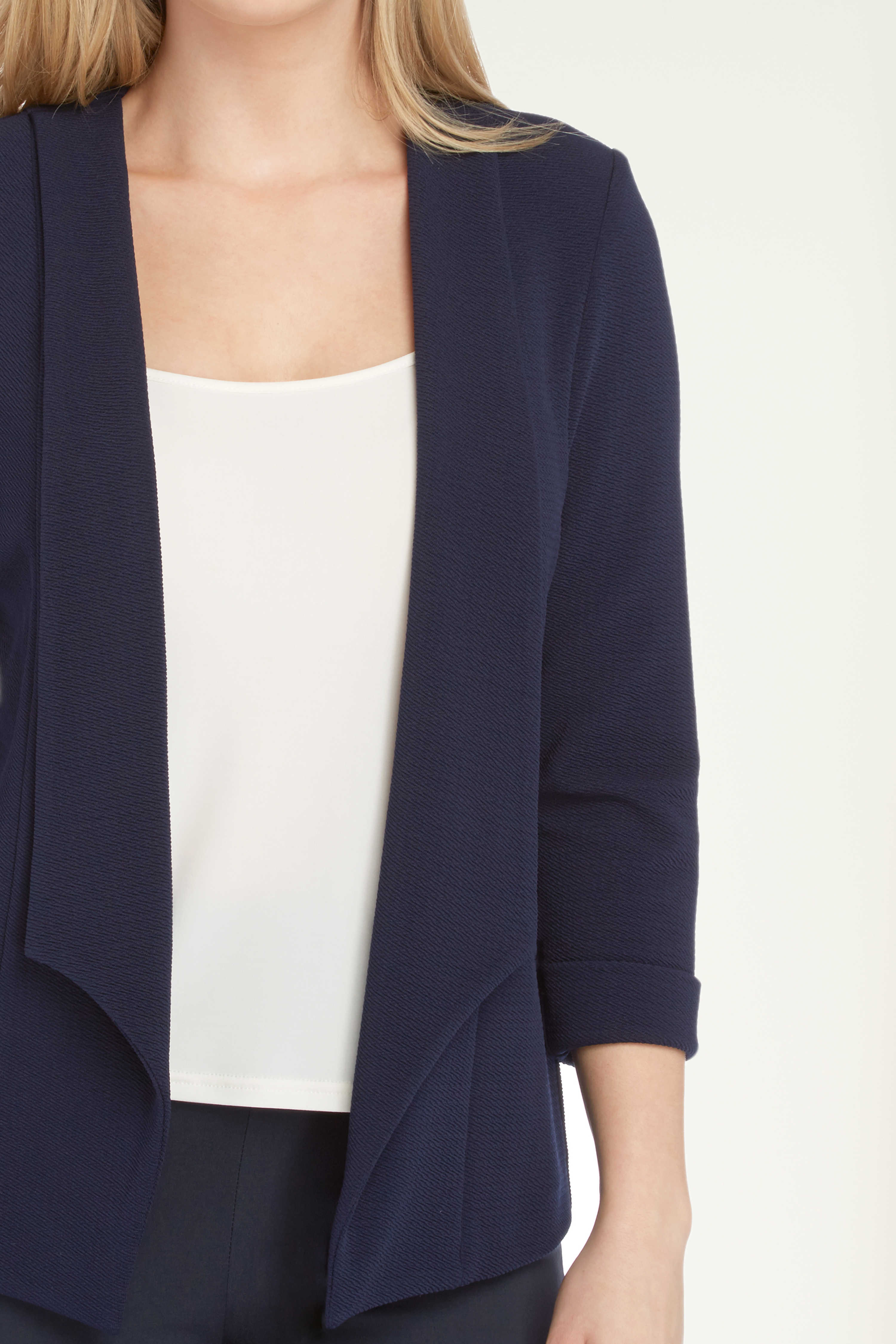 Textured Jacket in NAVY - Roman Originals UK
