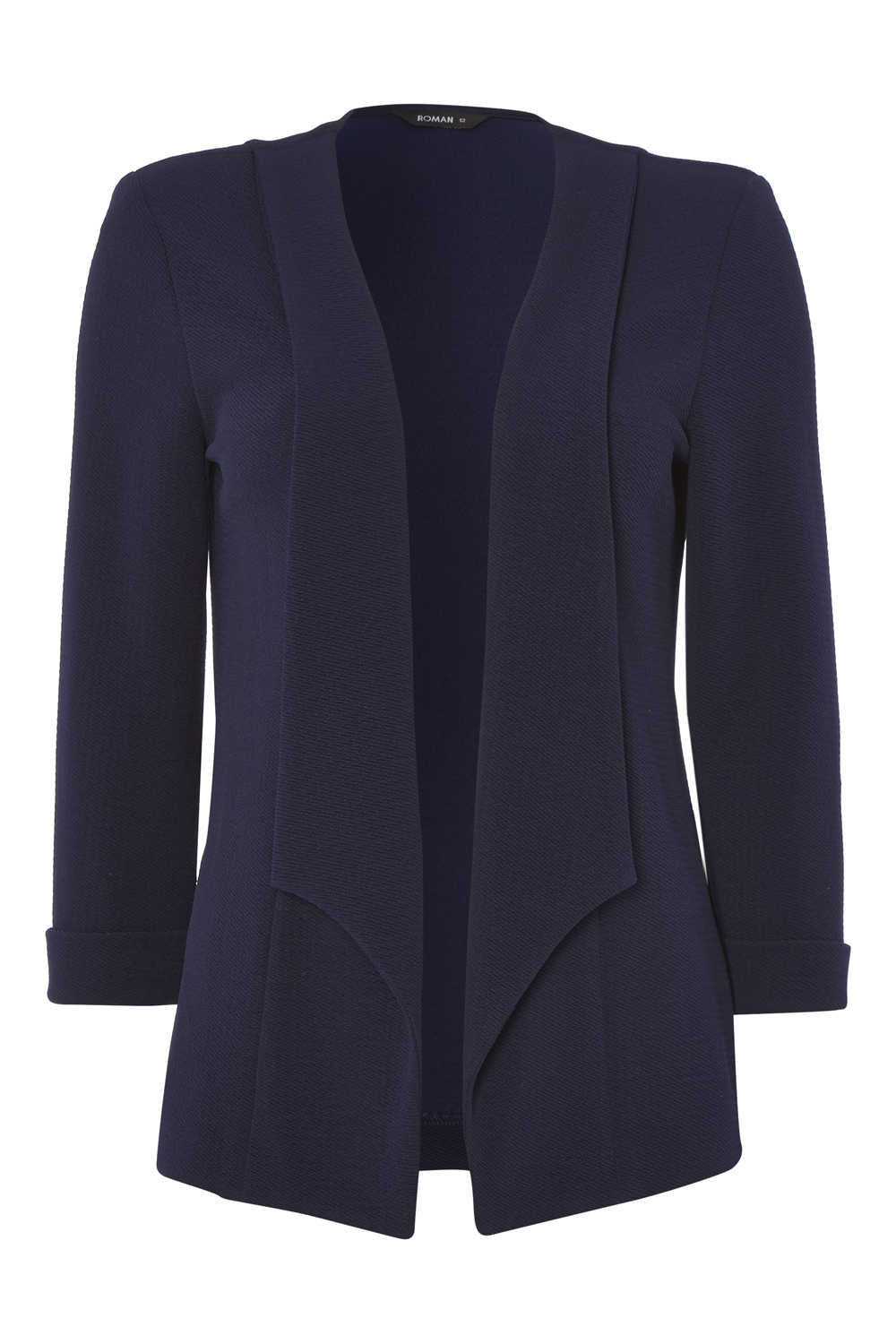 Textured Jacket in NAVY - Roman Originals UK