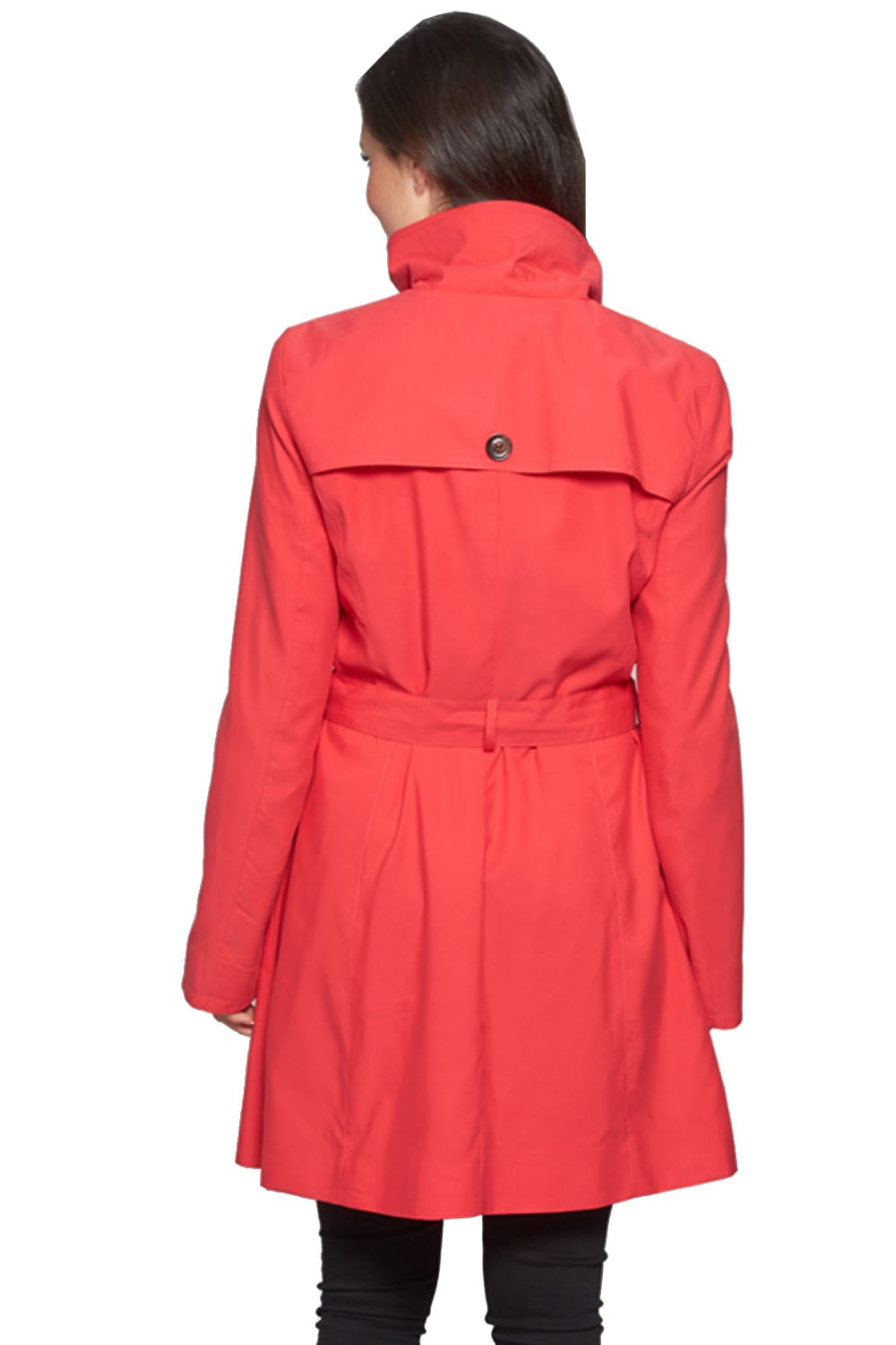 David Barry Ladies Belted Trenchcoat