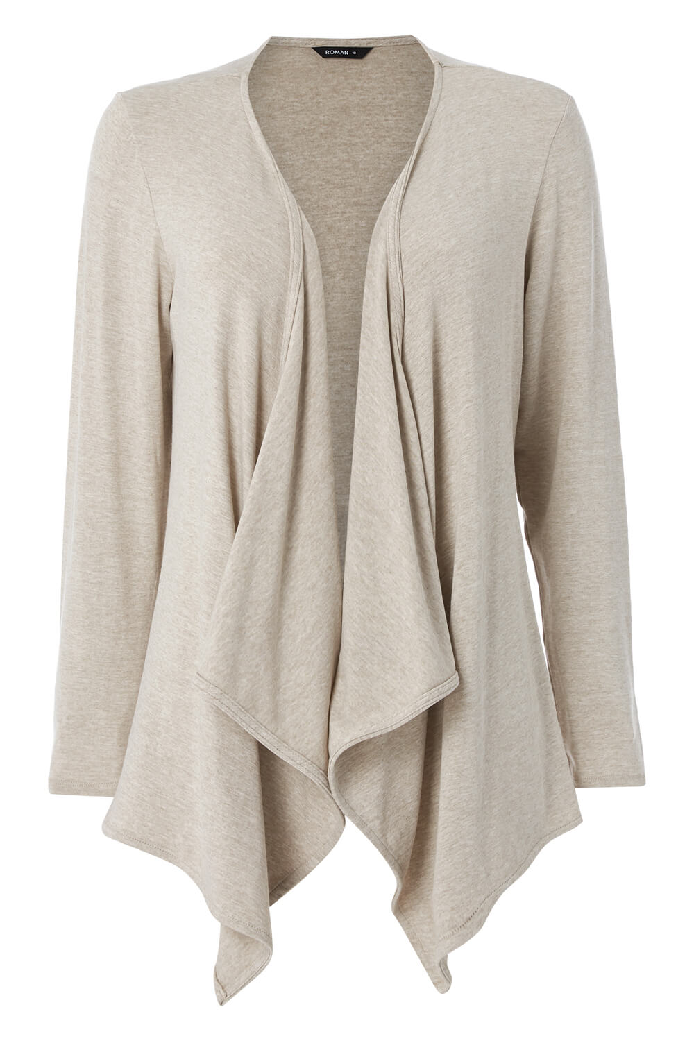 Waterfall Cardigan in Beige - Roman Originals UK
